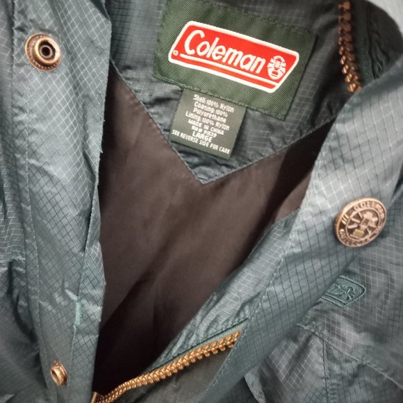 Coleman | Jackets & Coats | Rare Vintage Coleman Outdoors Windbreaker ...
